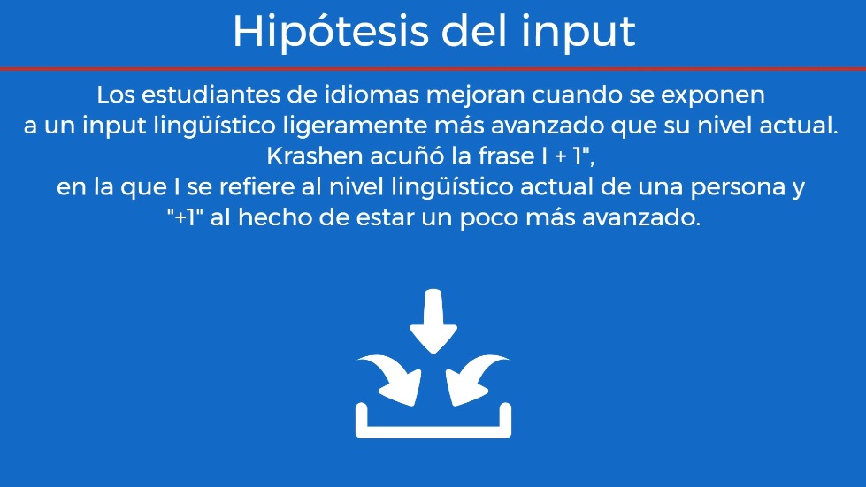 La Teor a Del Input Comprensible Entusiasmado